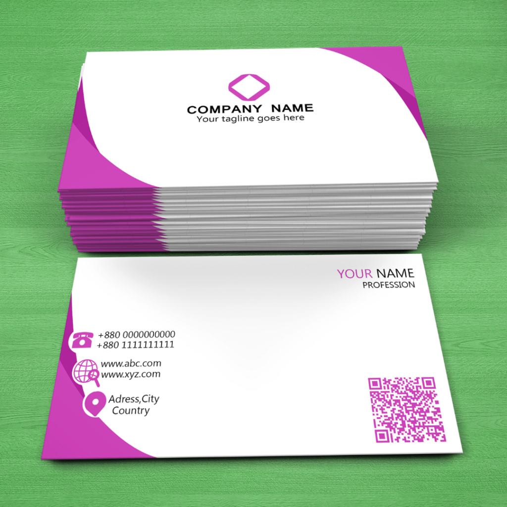 Business Cards – 350 gsm Gloss – Full Colour On One Side | RM Promo